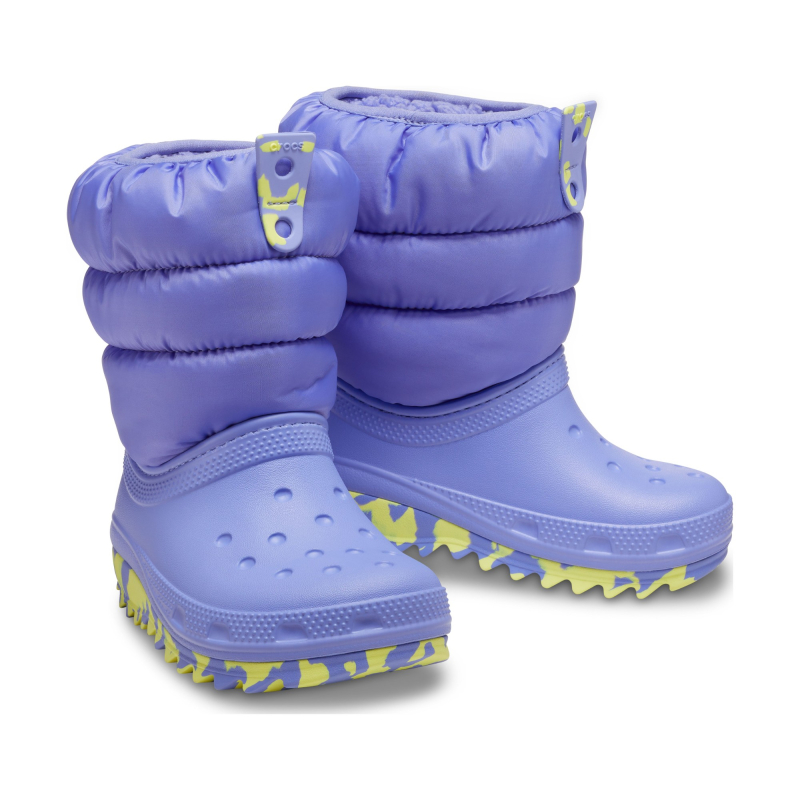 CROCS žieminiai Classic Neo Puff auliniai batai (Alyviniai)