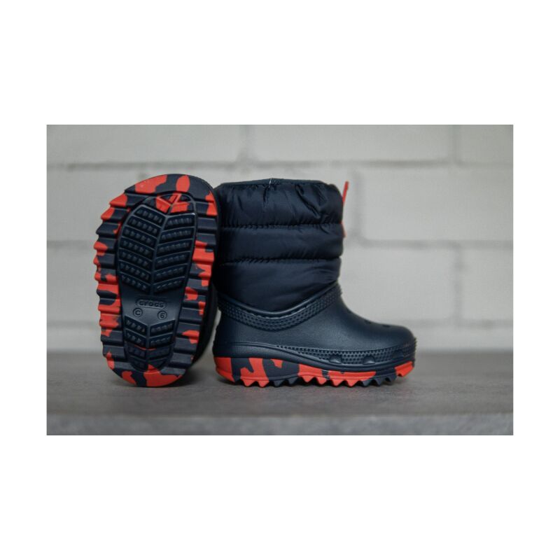 CROCS žieminiai Classic Neo Puff auliniai batai (Mėlyni)